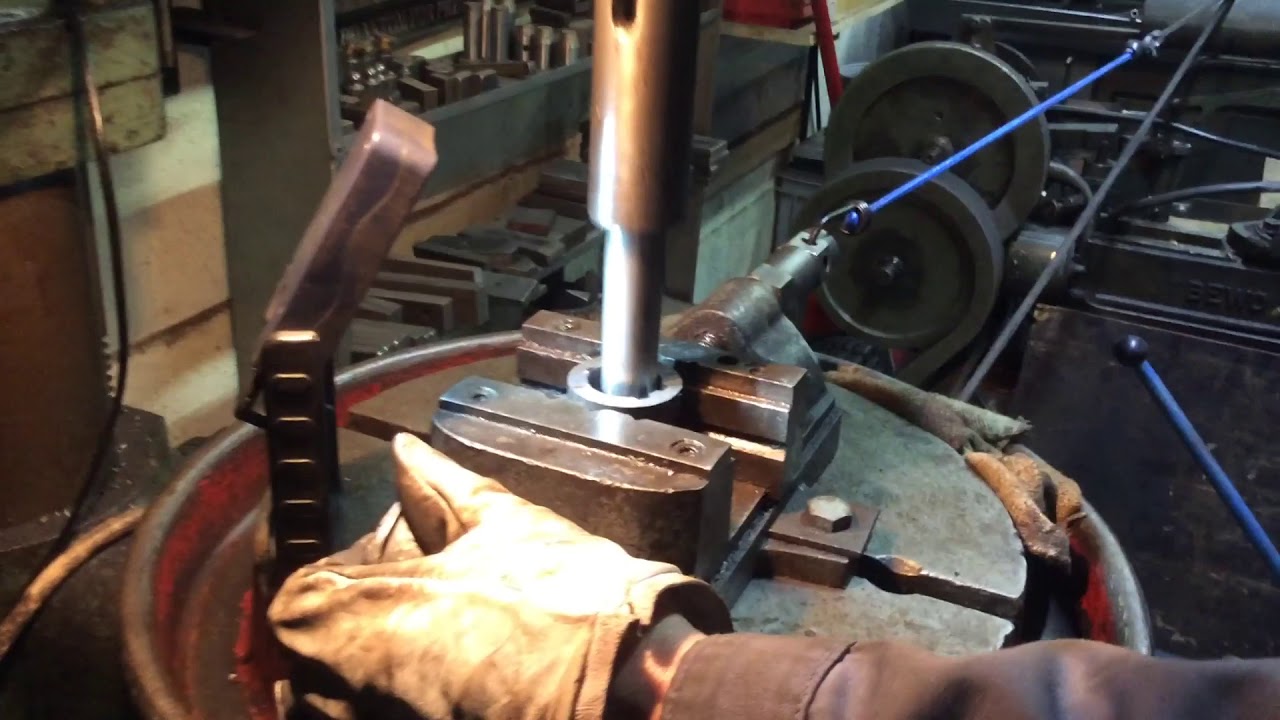 Spiebaan steken , kolomboor - YouTube