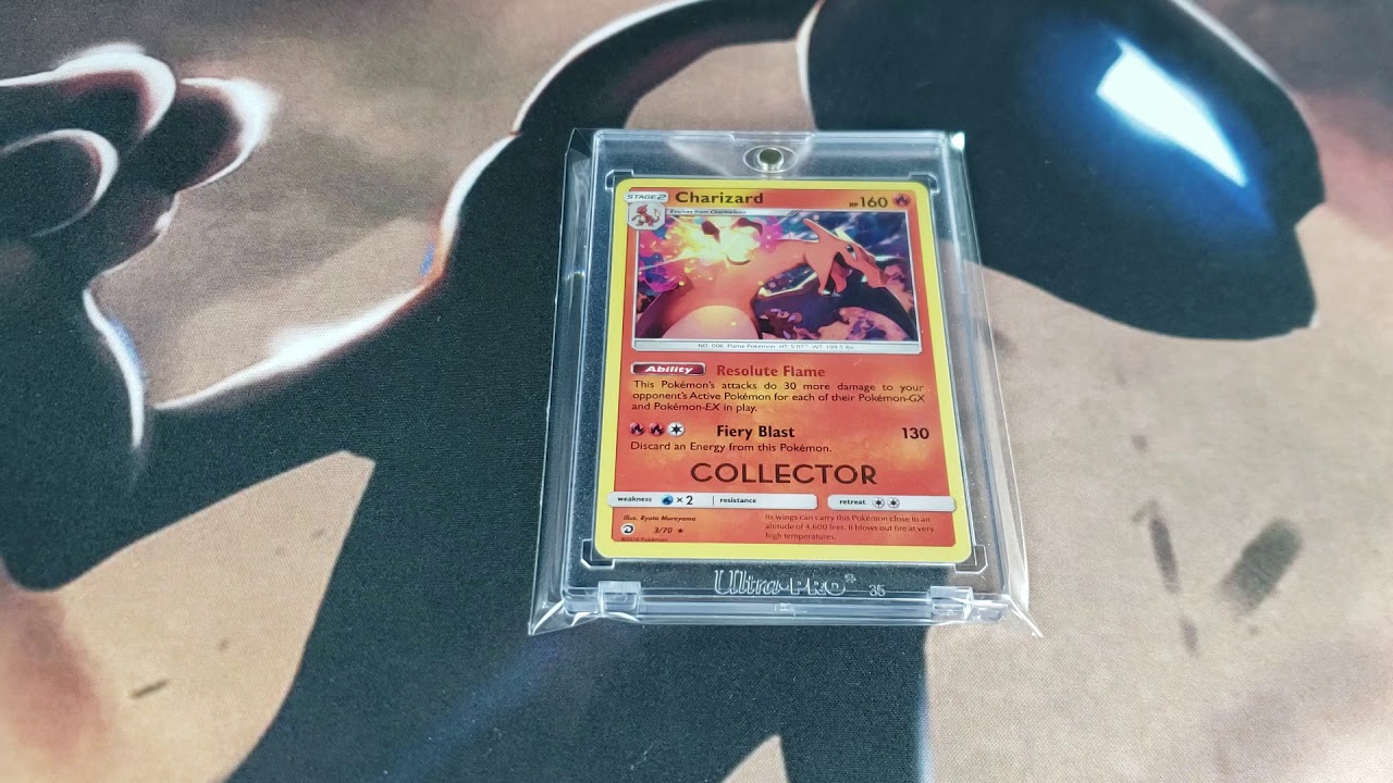 Charizard Collector Gold Stamped Card! - YouTube