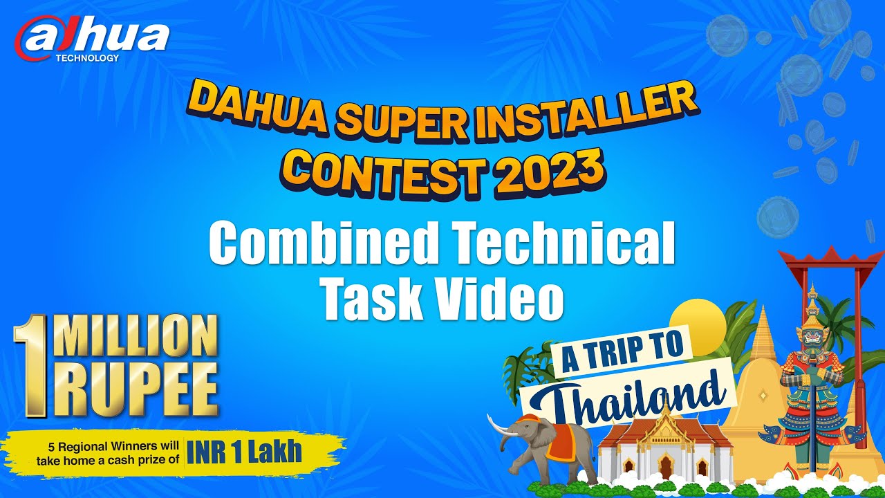 Combined Video - Technical Task Assigned in Ground-Level Activity Dahua ...