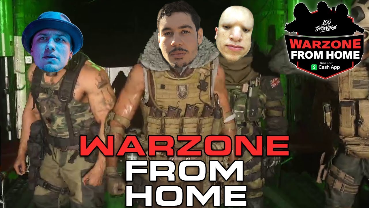 Trainwreckstv Playing In The $100,000 100 Thieves Warzone Tournament ...