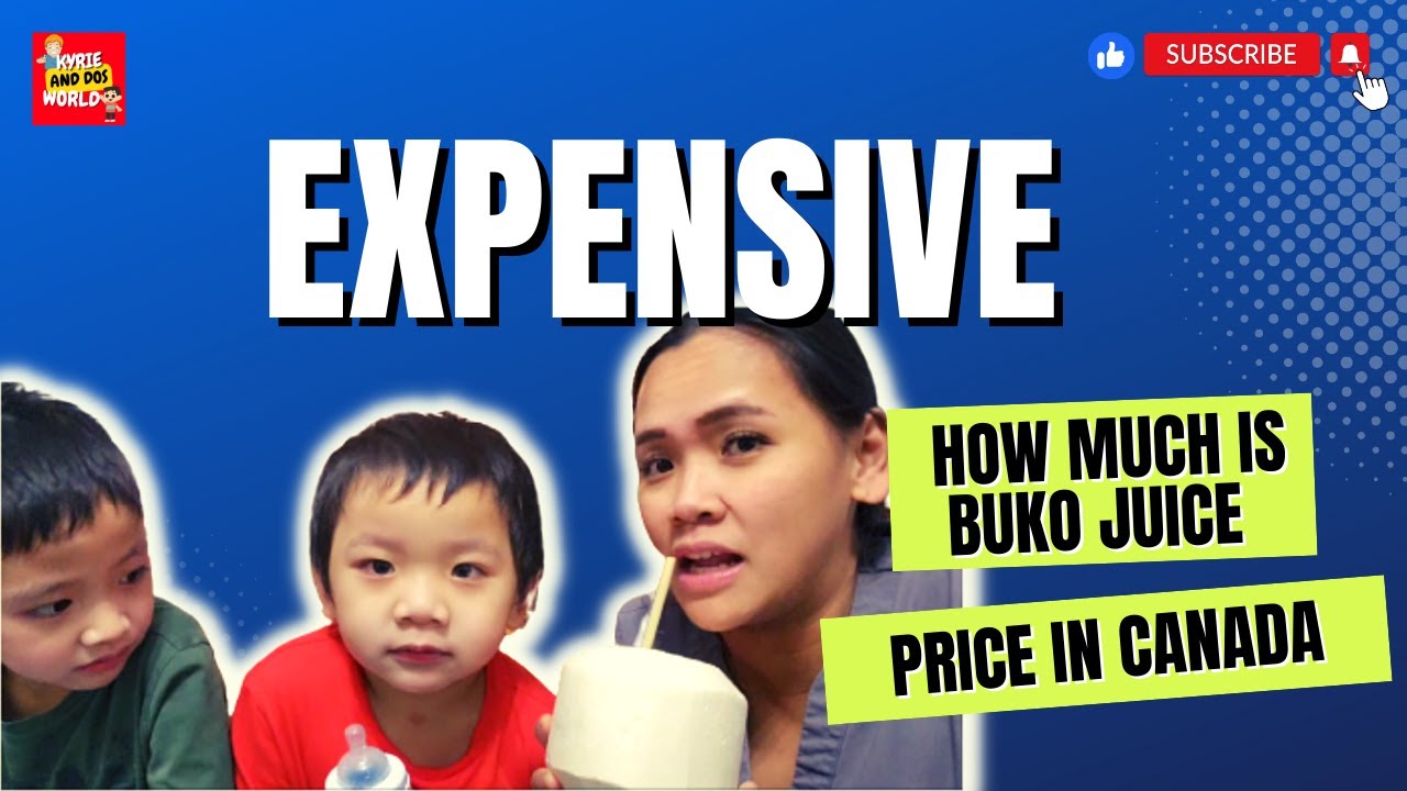 EXPENSIVE BUKO JUICE ️ - Kyrie and Dos World - YouTube
