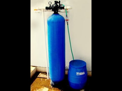 WATER SOFTENER - TOTAL HARDNESS REMOVAL - YouTube