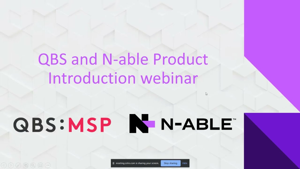 QBS & N-able webinar: DISCOVER FULL RANGE OF N-ABLE SOLUTIONS - YouTube