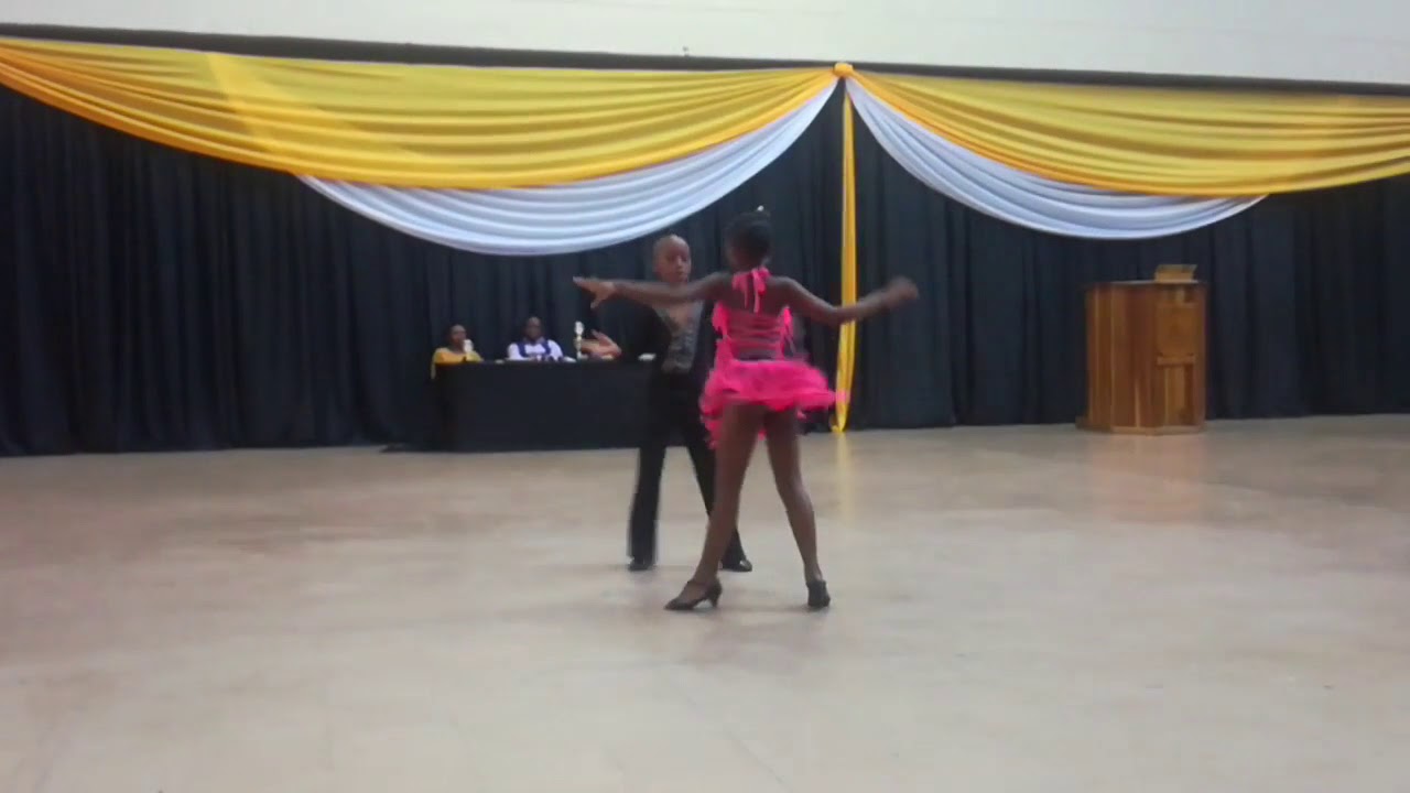 Lesotho kids dueling the Sihle and Chloe in the Latin Dance section ...