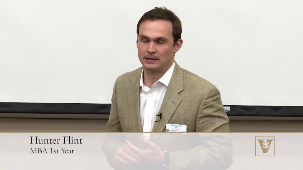 Owen Talk: Hunter Flint, 1st Year Vanderbilt MBA - YouTube