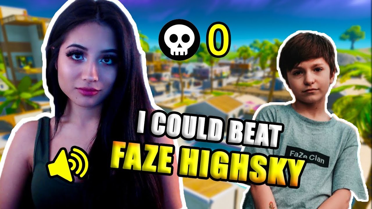 Kid Says He's Better Than FaZe Highsky But Then.... - YouTube