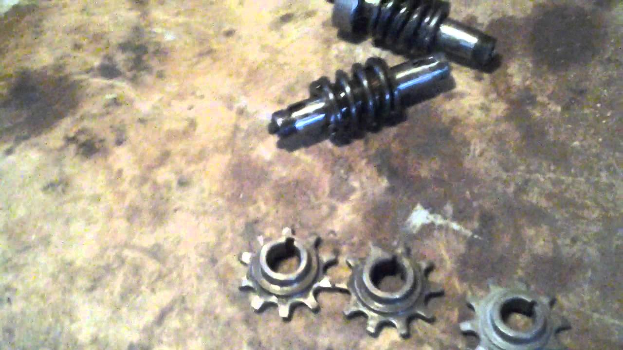 Motorized bicycle parts info - YouTube