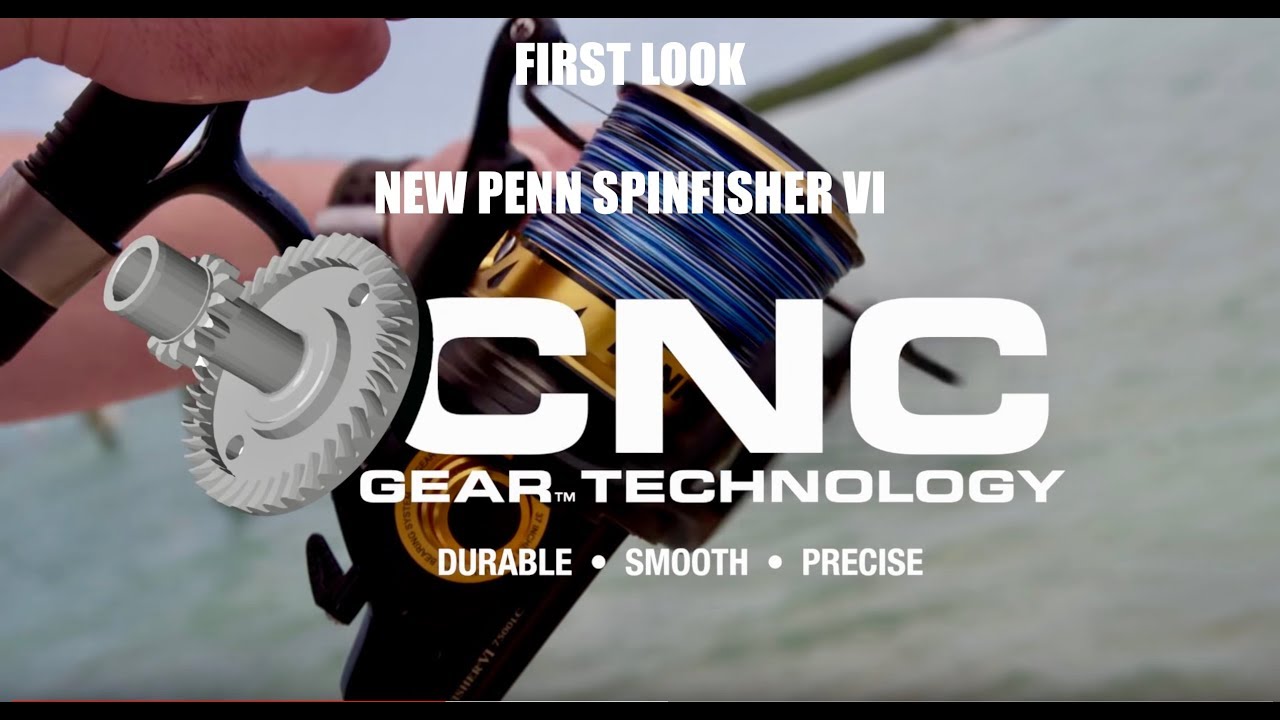 Surf Fishing Tip of the Week # 57 NEW PENN SPINFISHER VI FIRST LOOK ...