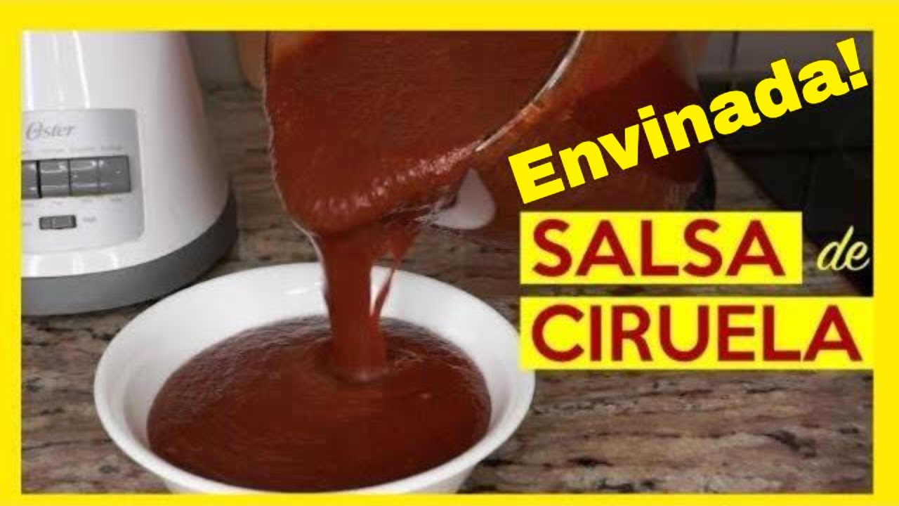Cómo hacer SALSA de CIRUELAS para Lomo de Cerdo y pierna de cerdo ...