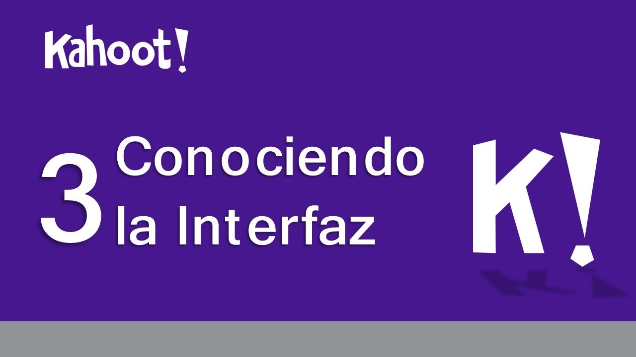 3 Reconocimiento de Interfaz de Kahoot - Cambiar Idioma -Configurar ...