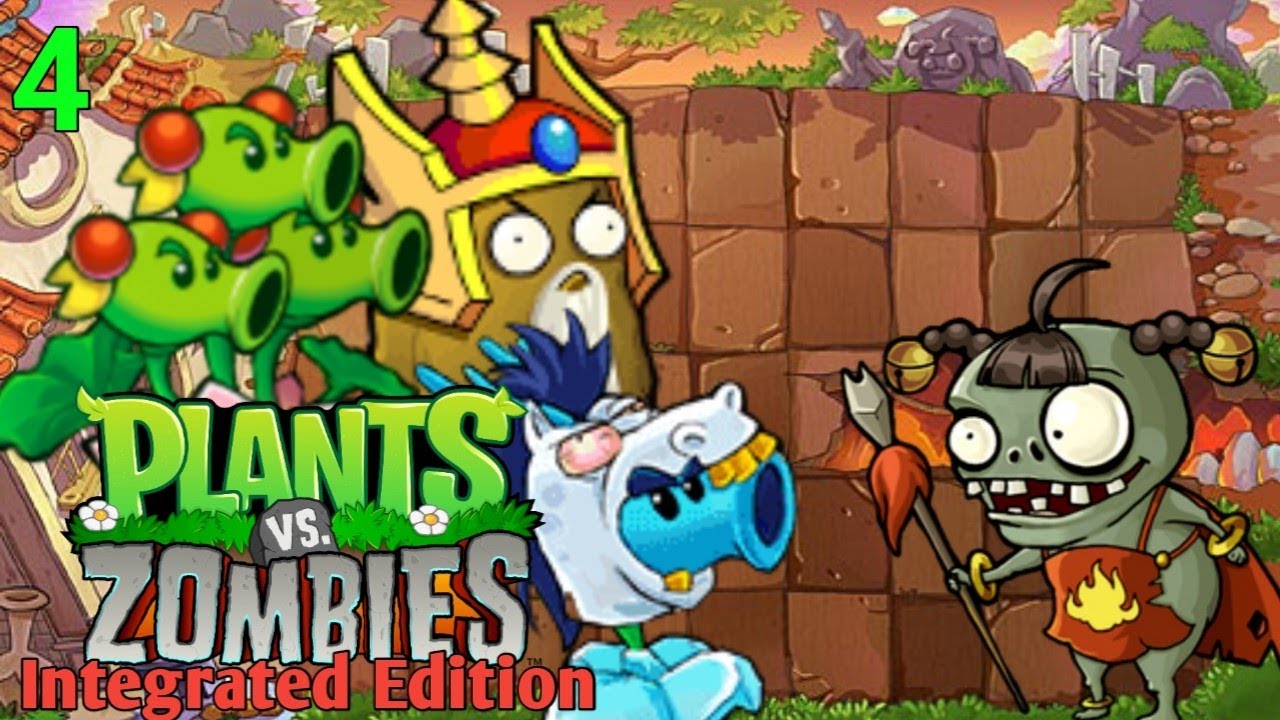 Plants vs Zombies Integrated Edition Part 4 - Outsmart the Fire Child ...