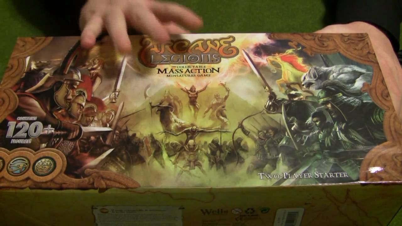 Arcane Legions - What's in the Starter Set - YouTube