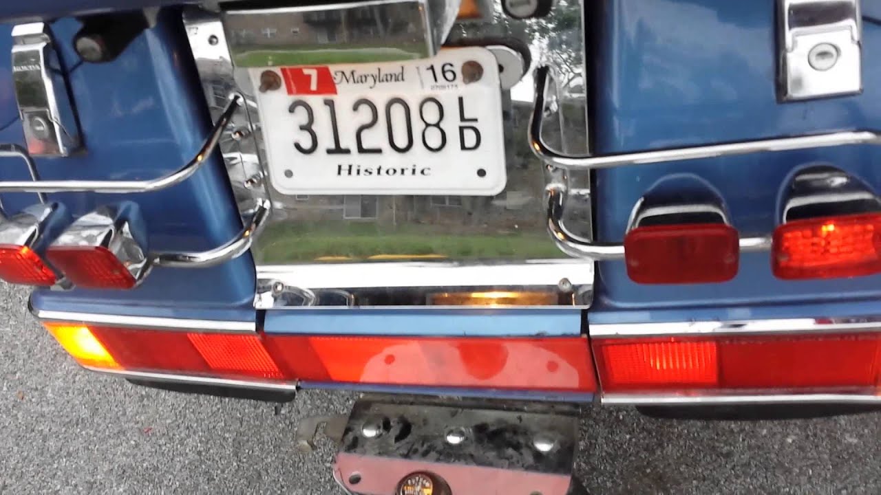 1985 Honda Goldwing Gl1200 Interstate - YouTube