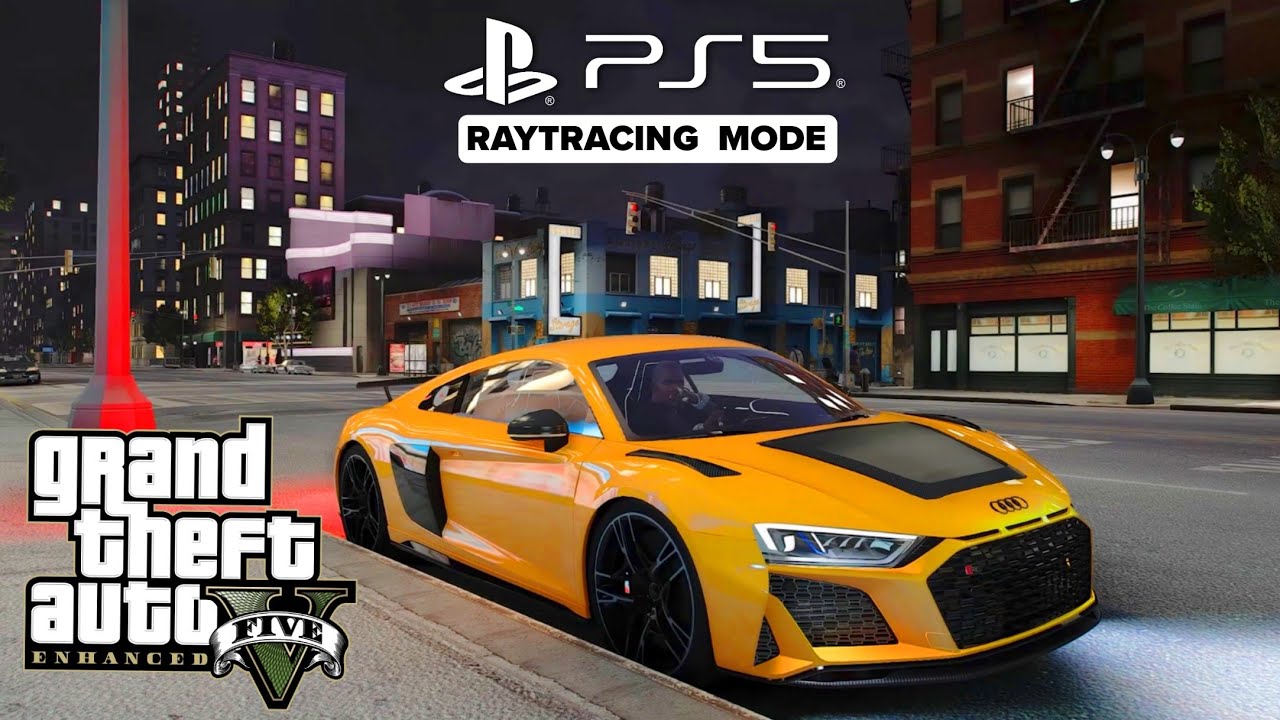 LIVE GTA 5 ENHANCED EDITION PS5 RAYTRACING FIDELITY MODE - YouTube