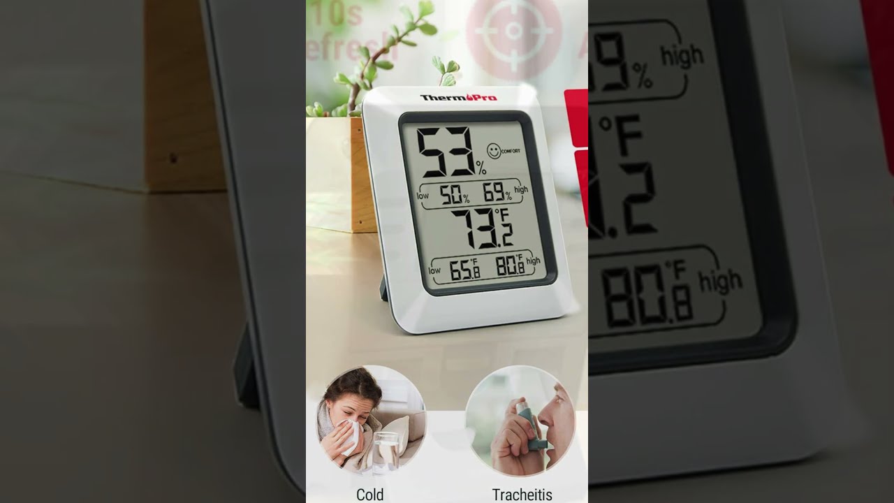 ThermoPro TP50 Digital Hygrometer Review Indoor Thermometer shorts