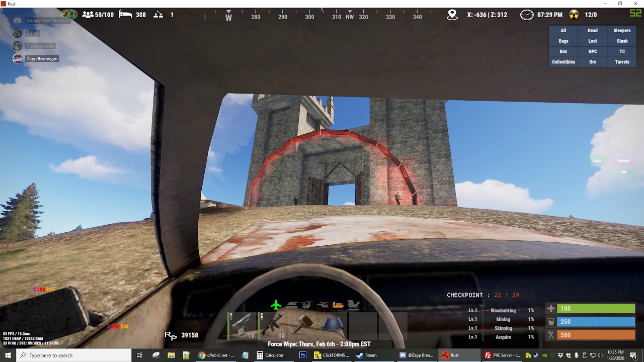 Rust car race - YouTube