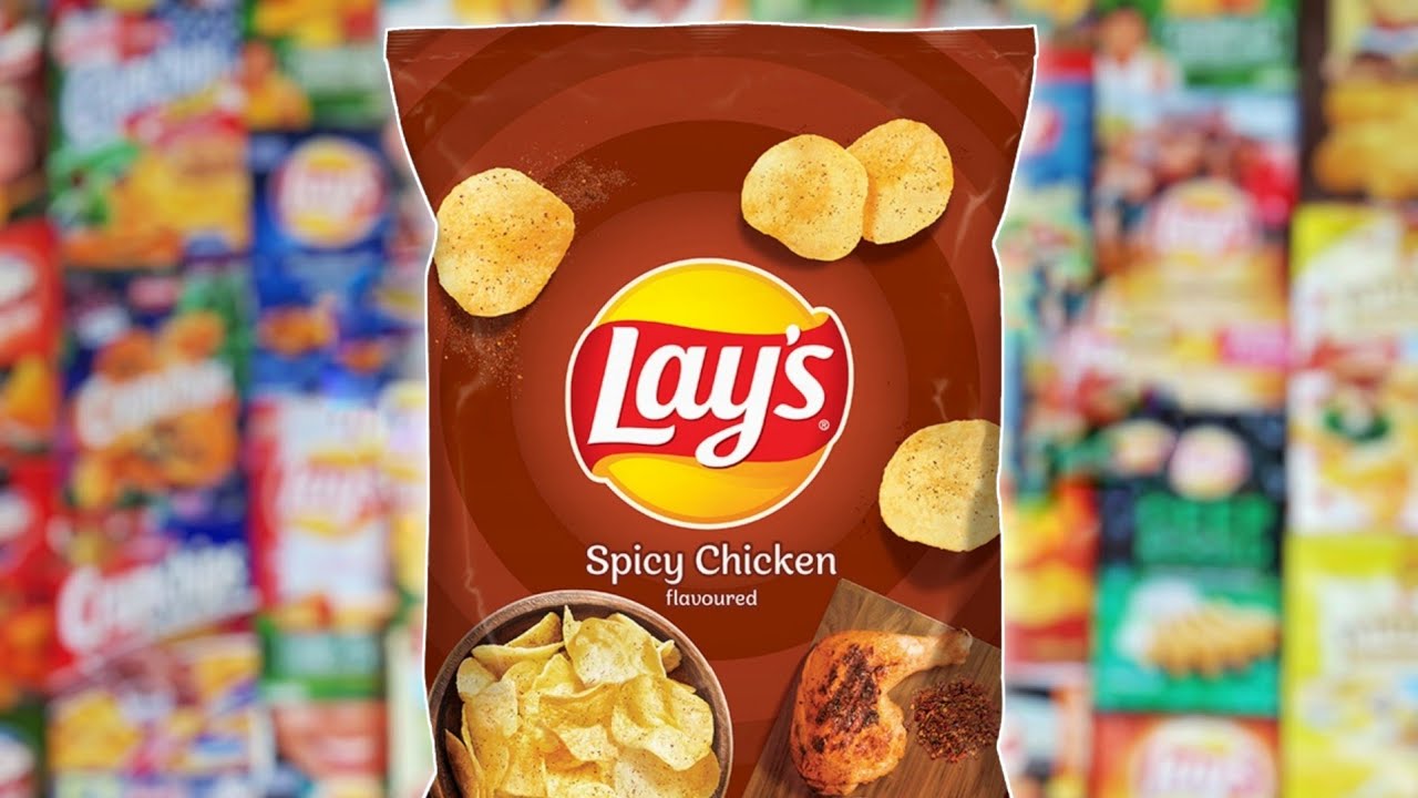 Test chipsów Lay's Spicy Chicken - YouTube