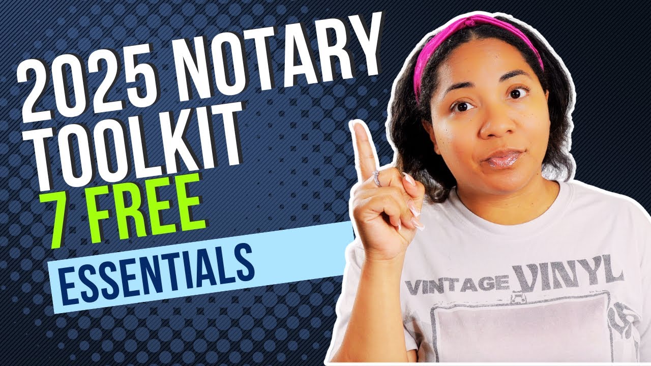 Top 7 FREE Tools for Notaries & Loan Signing Agents in 2025 | # ...