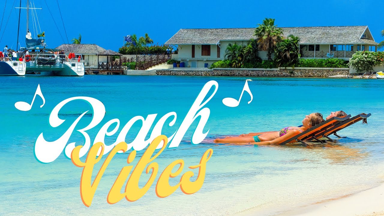 🎵 Beach Vibes Music 🌴 Relaxing Beach Instrumental 🏝Soothing Island ...