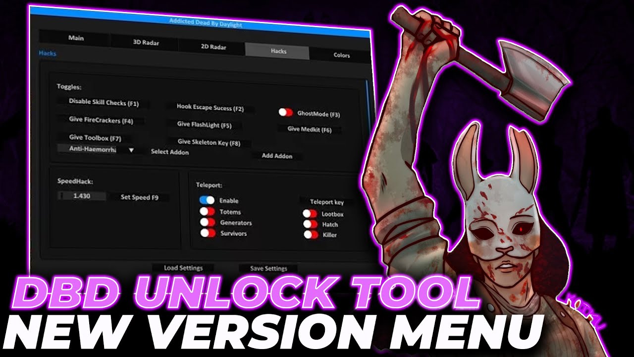 🔥 SECRET DBD UNLOCK ALL TOOL (2025) - INSTANT PRESTIGE, ALL KILLERS ...