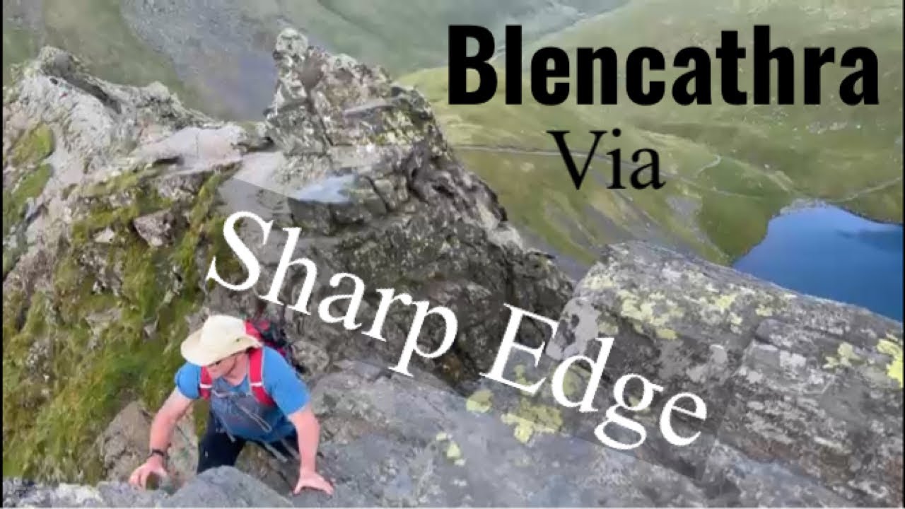 Blencathra via Sharp Edge Attempt 2, at this Lake District Mountain ...