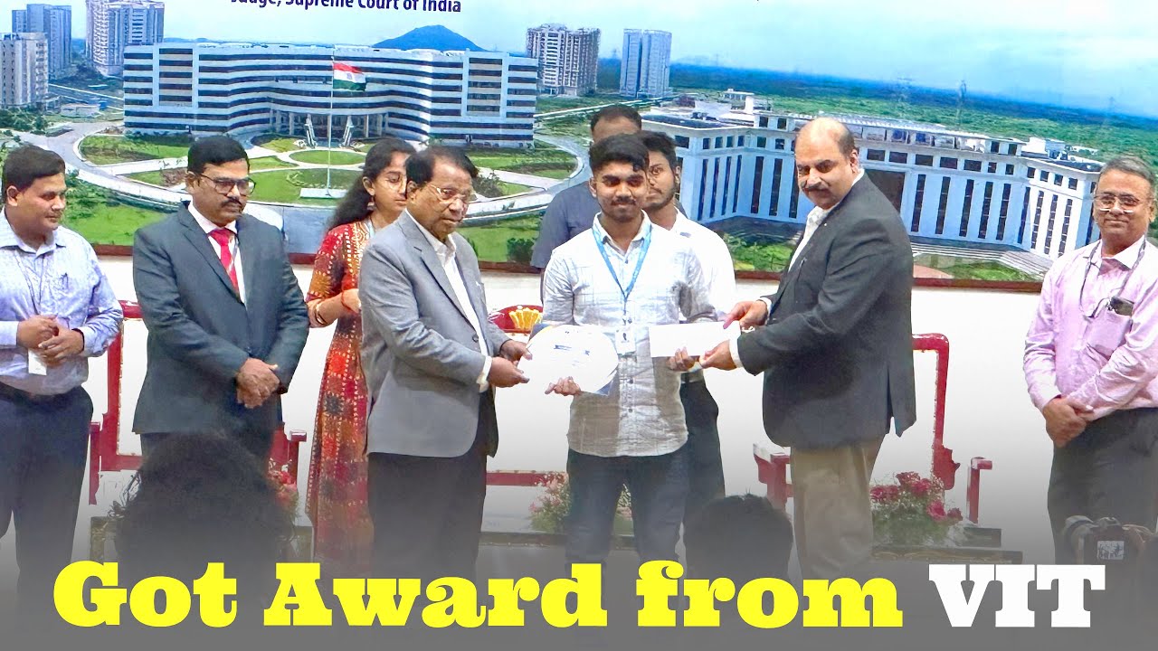 Got Rank 1 in VIT Vellore | Highest CGPA In branch - YouTube