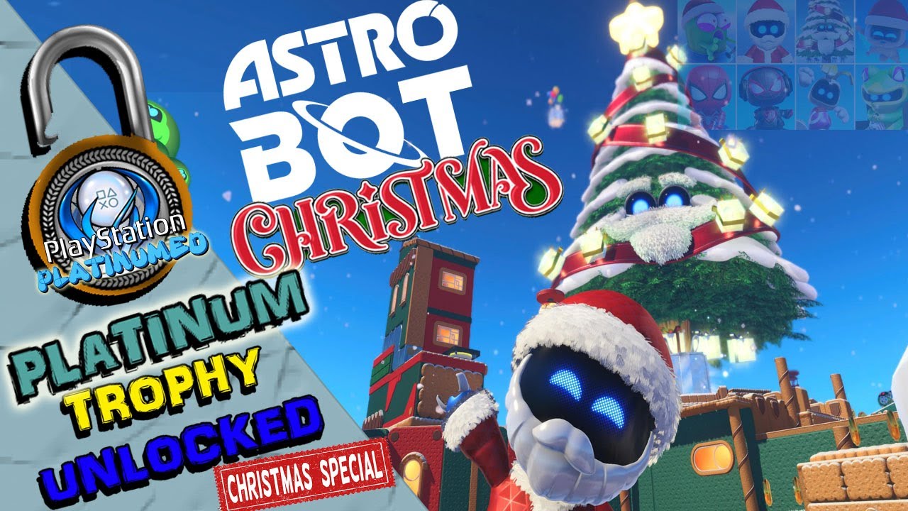 ASTRO BOTS WINTER WONDERLAND - ASTRO BOT CHRISTMAS TROPHIES UNLOCKED ...