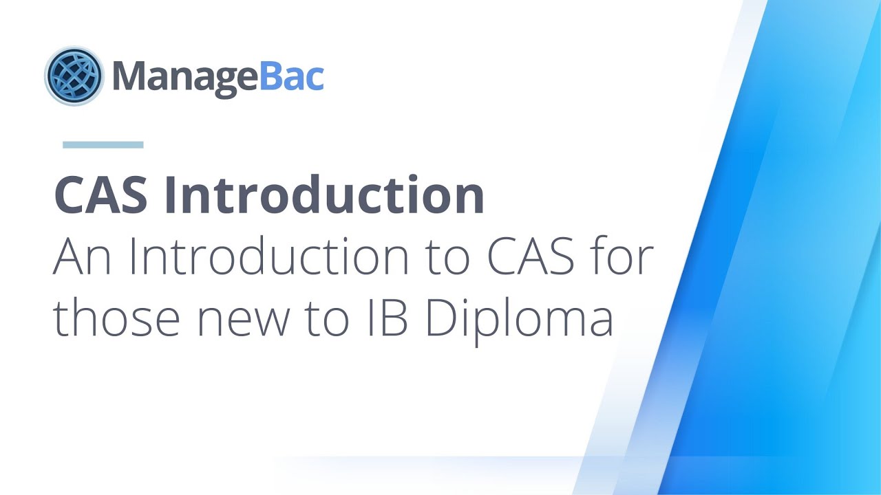 IBDP CAS Introduction Slideshow (Creativity, Action, Service). - YouTube