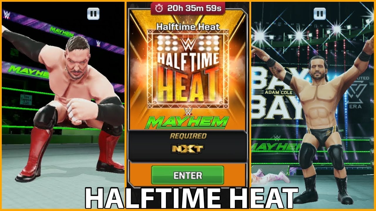 Halftime Heat ` WWE Mayhem - YouTube