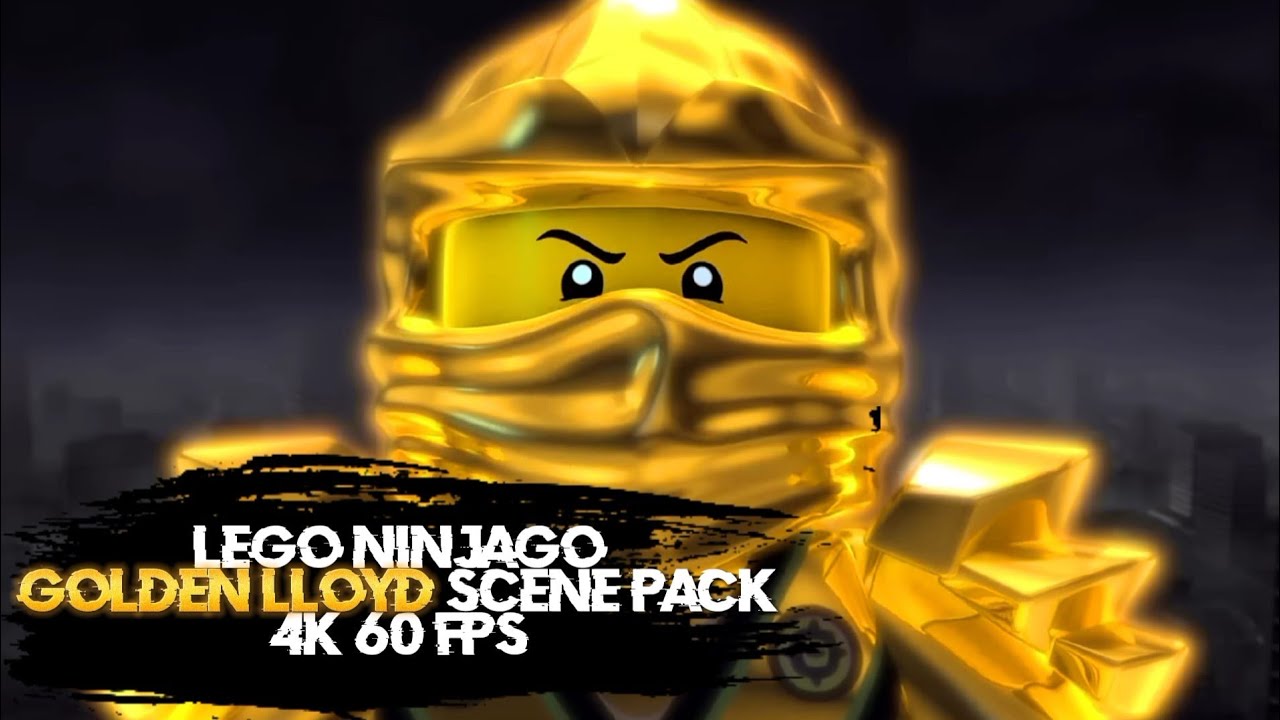 LEGO NİNJAGO Lloyd (Ultimate Spinjitsu Master) Scene Pack 4K 60 FPS ...