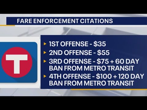 Metro Transit fare enforcement citations - YouTube