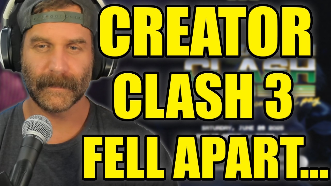 Harley Morenstein QUITS Creator Clash 3... Will Creator Clash 3 Be Cancelled? - YouTube