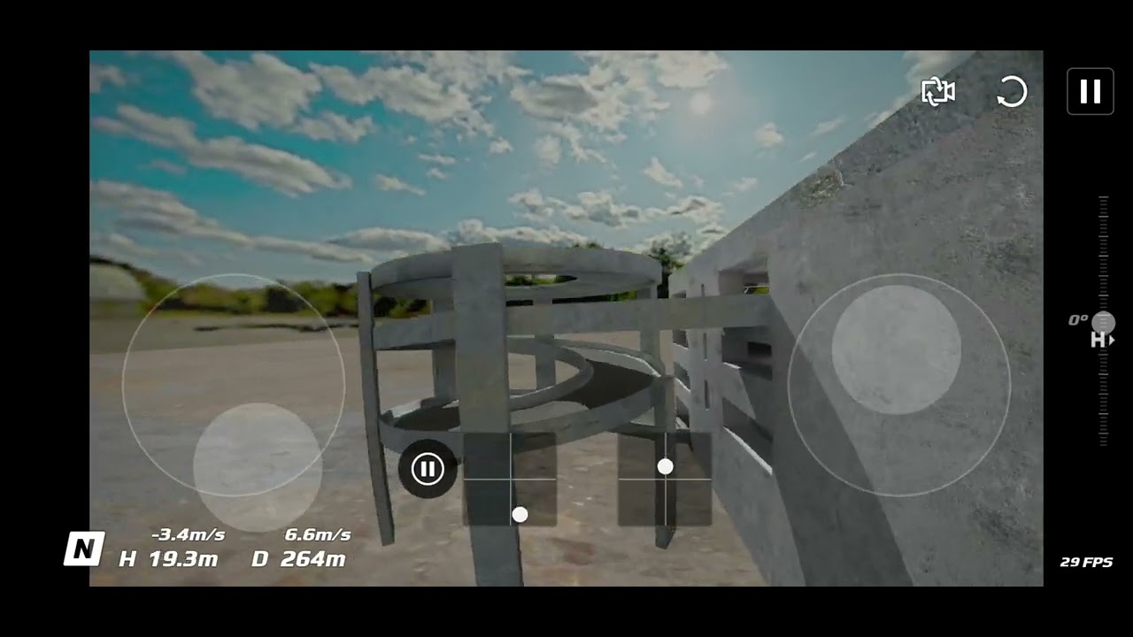 BORA AVUAR || DJI VIRTUAL FLIGHT #android #dji #fpv - YouTube