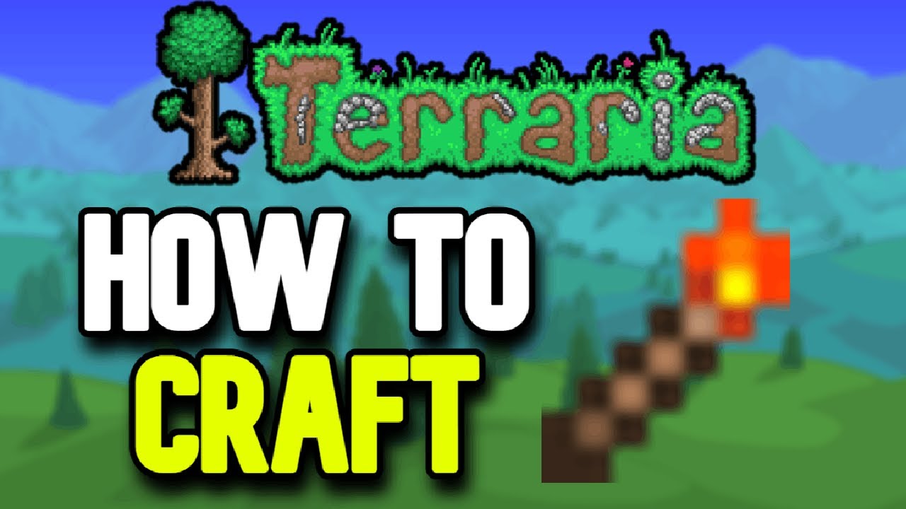 How to Make Torches in Terraria (Quick Tutorial) - YouTube