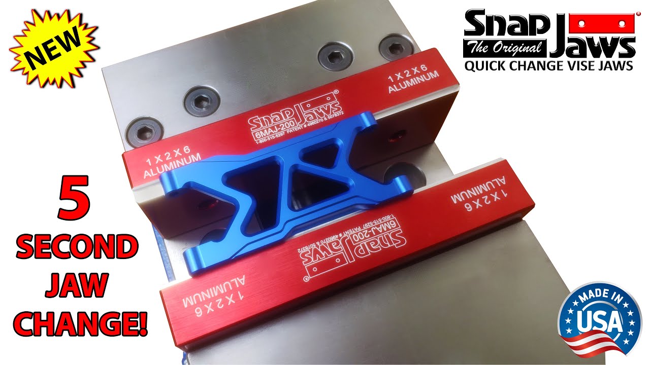 Snap Jaws Quick Change Vise Jaws New Products 2023 - YouTube