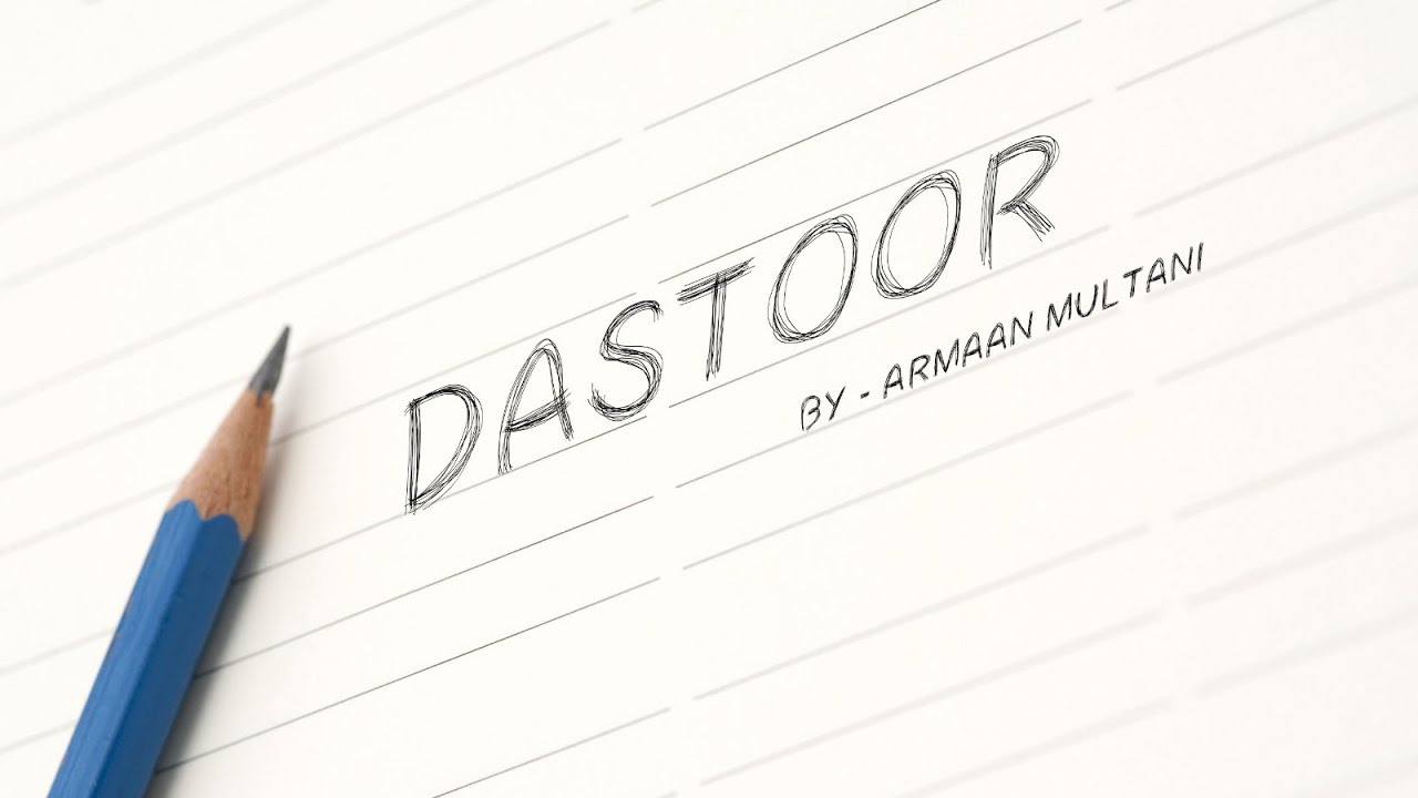 DASTOOR ( a Hindi Poetry ) by Armaan Multani | OFFICIAL VIDEO | Sad ...
