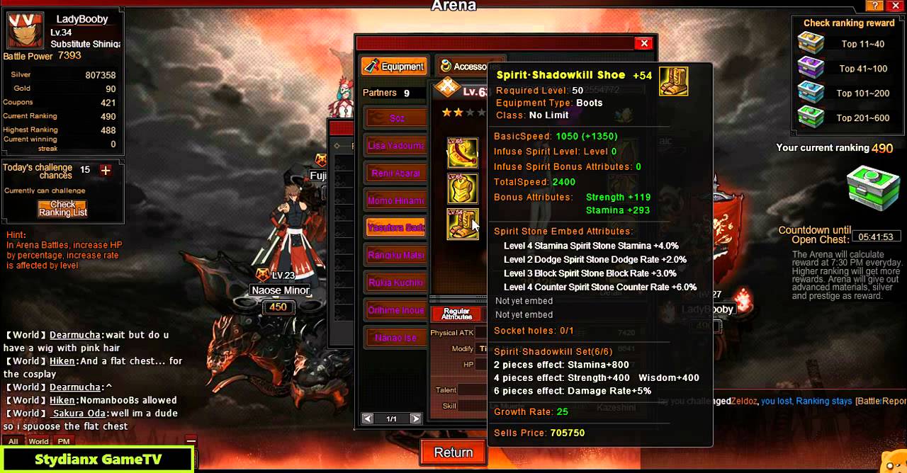 Bleach Online: The Styx Series EU S119 Part 1 - YouTube