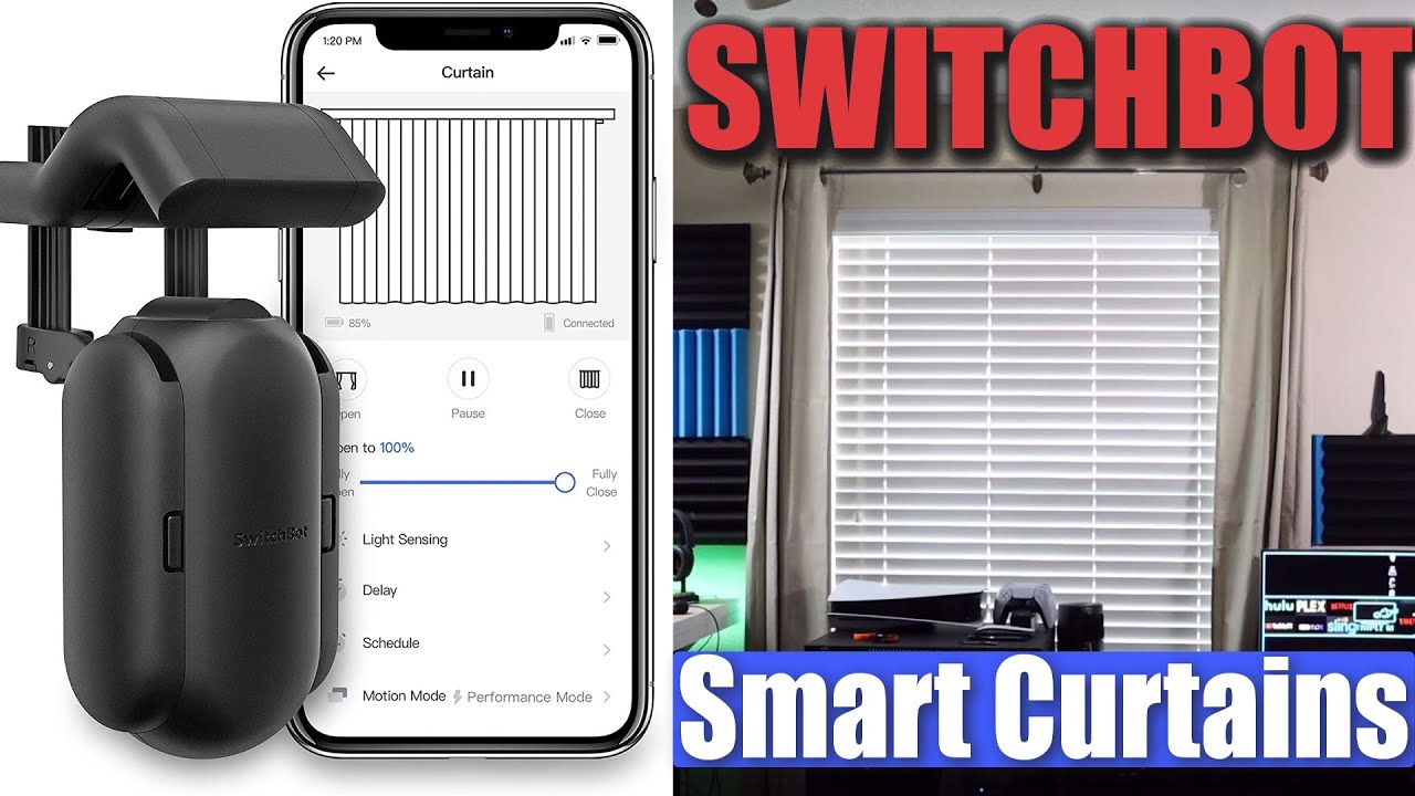 Make Your Curtain Smart in Seconds | SwitchBot Smart Curtain Review ...