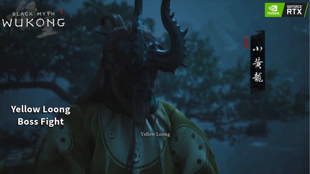 Black Myth WuKong Yellow Loong Boss Fight - YouTube