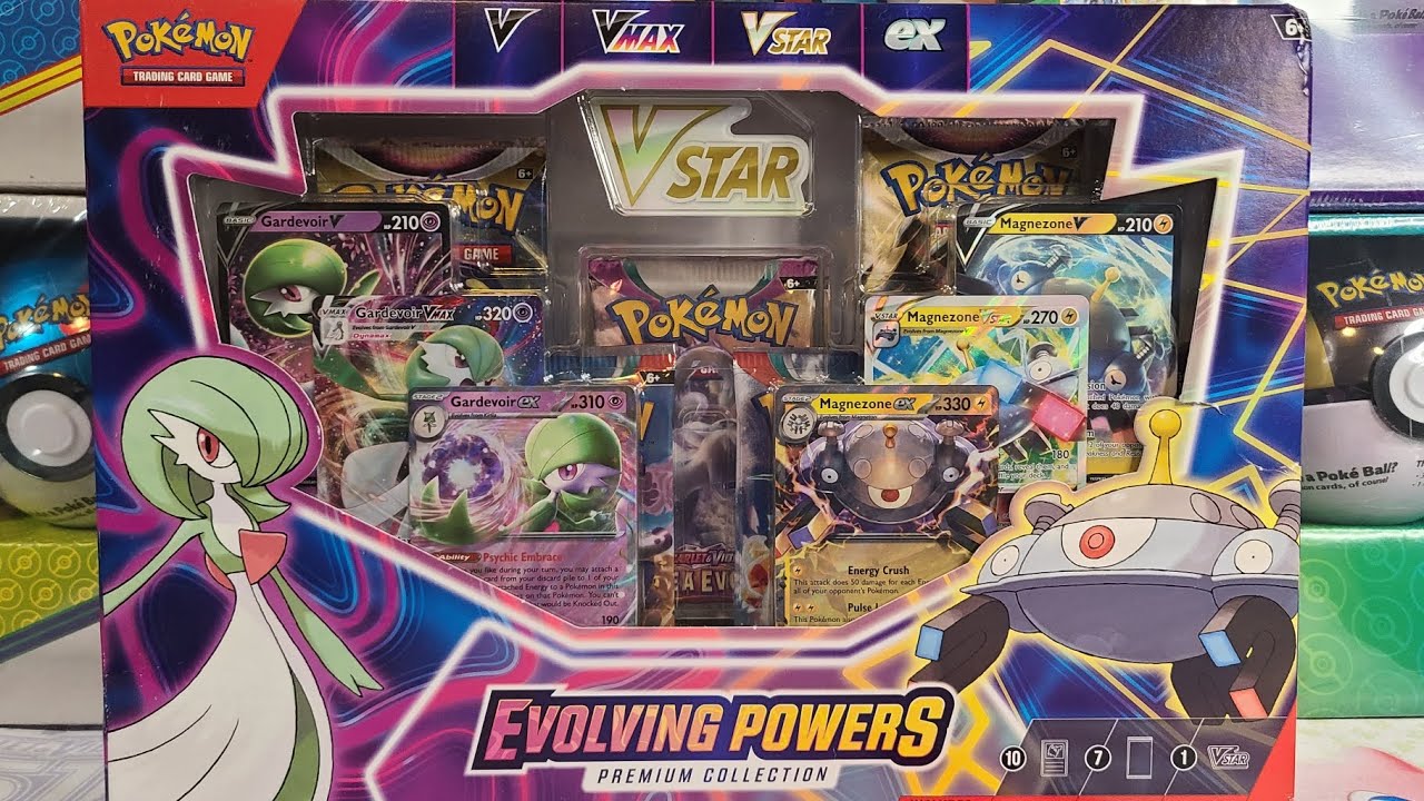 Evolving Powers Premium Collection Box Opening (Gardevoir & Magnezone ...