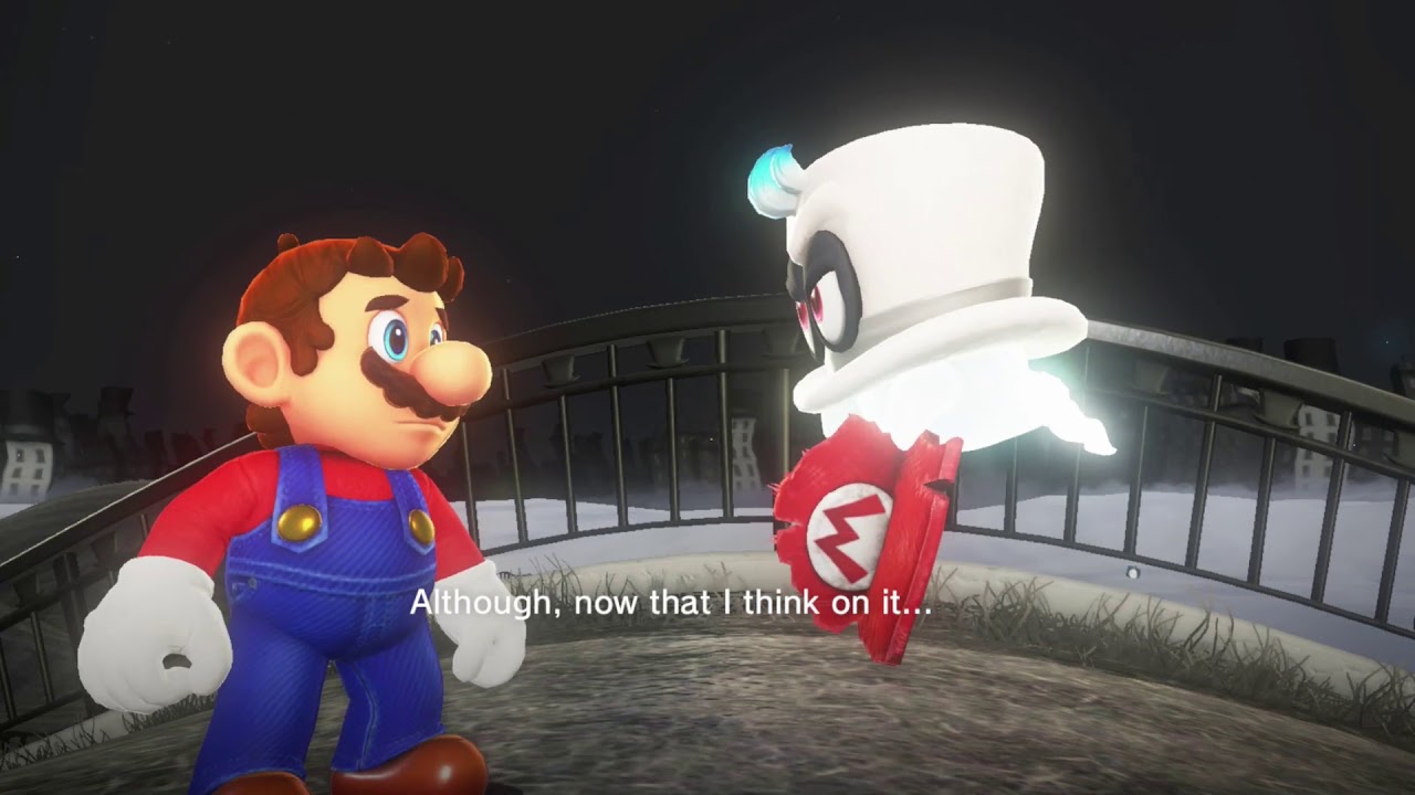 Super Mario Odyssey - Cutscenes: Cap Kingdom - Meeting Cappy - YouTube