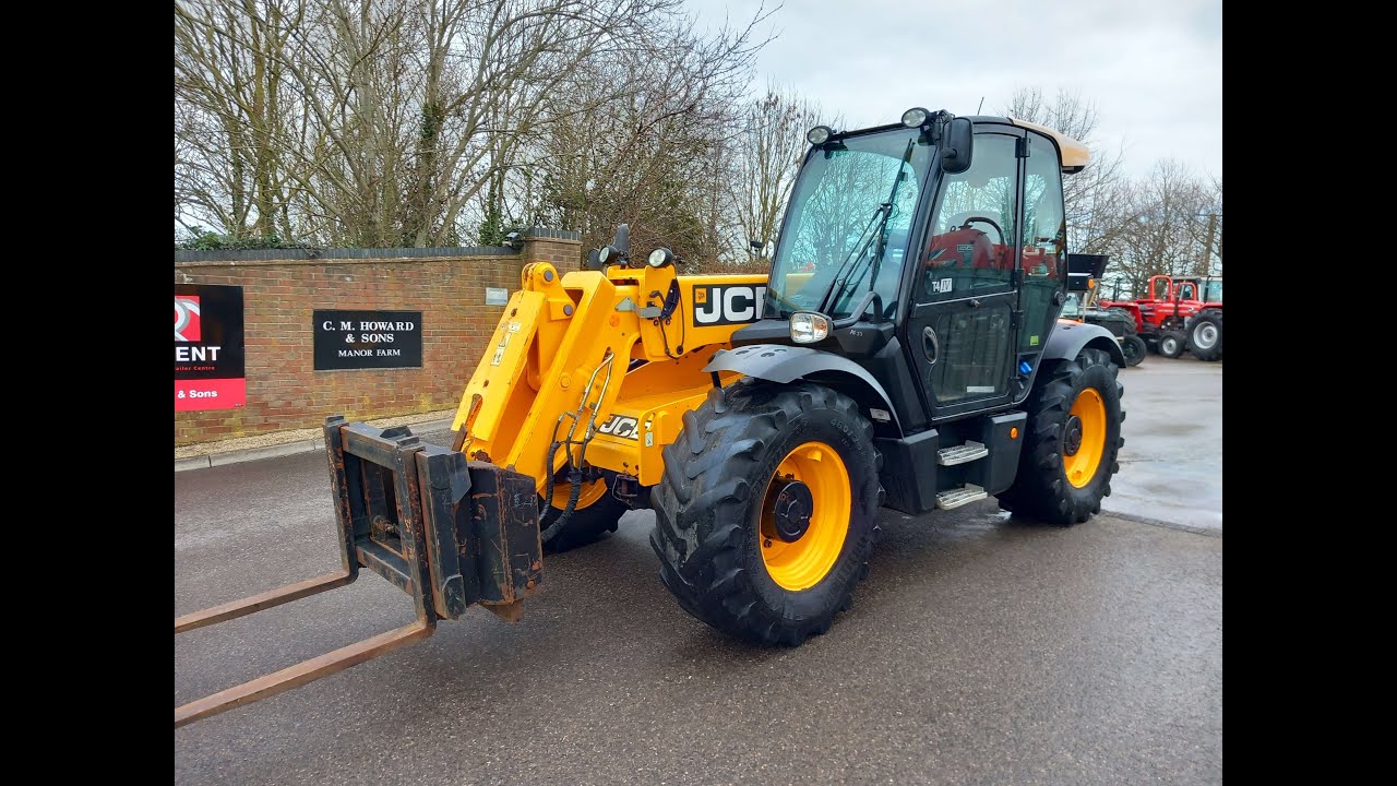 JCB 536-60 AGRI-PLUS TELEHANDLER WALKAROUND VIDEO - YouTube
