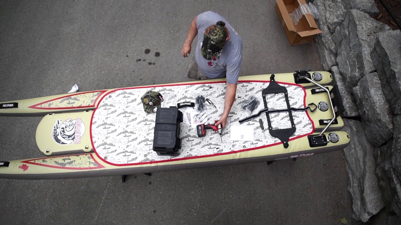 FISH STALKER - Motor Mount "Full Real Time" Installation - YouTube