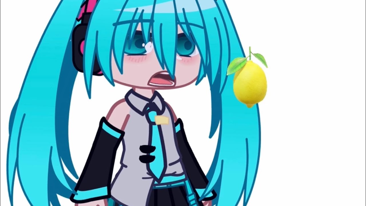 Miku eats lemon and dies. - YouTube