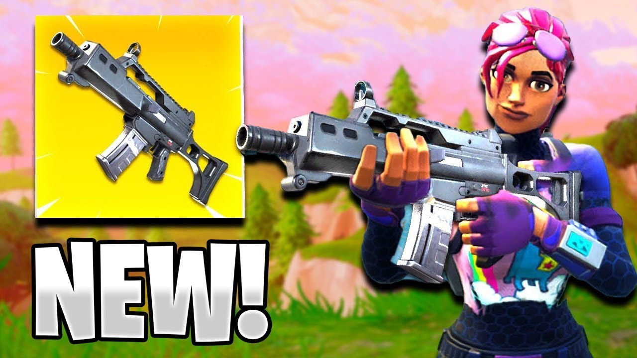 NEW Legendary "BURST RIFLE" Gameplay is Coming to Fortnite! (Fortnite ...