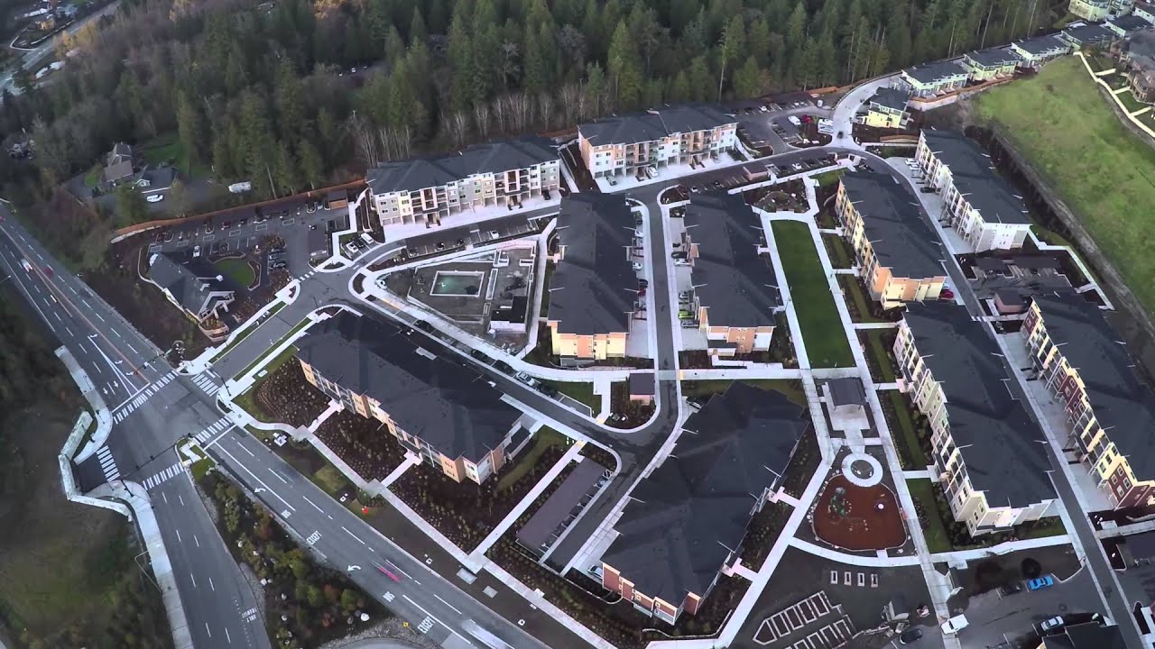 3DR Solo - Aerial Timelapse - Issaquah Highlands, Washington - YouTube