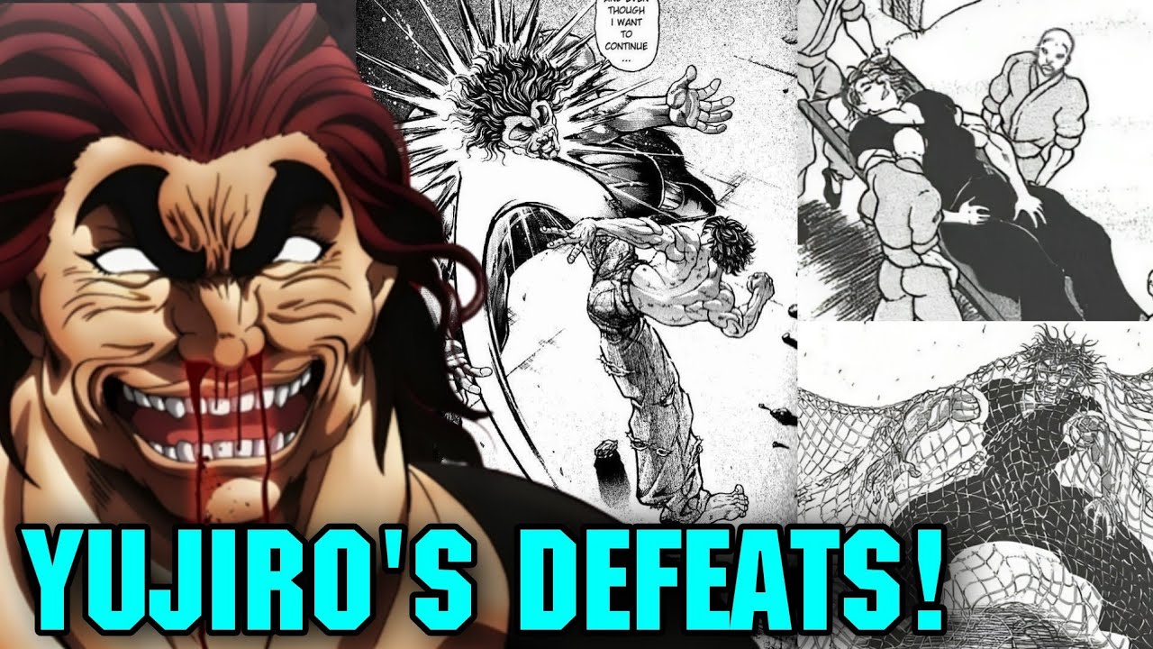 EVERY TIME YUJIRO HANMA WAS DEFEATED - [Baki] - YouTube