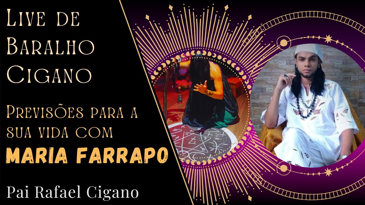 Maria Farrapo Revelando no Baralho Cigano - YouTube