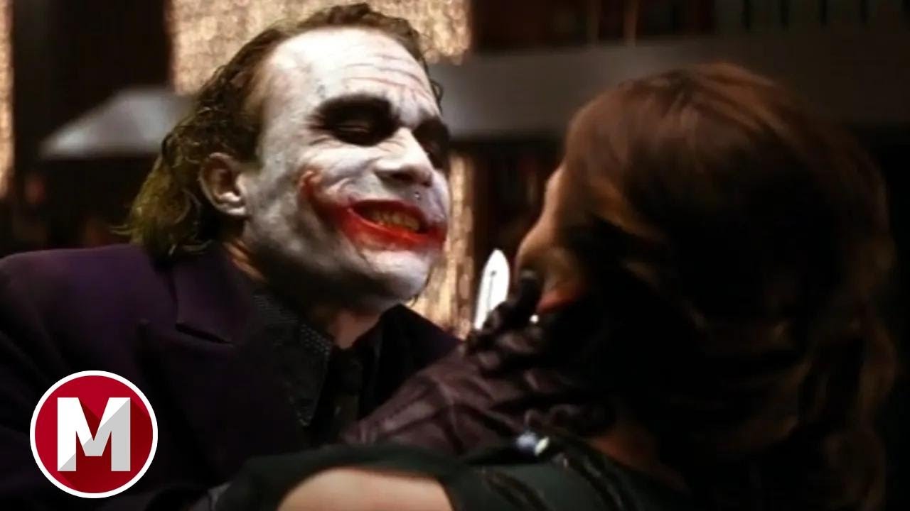 The Dark Knight (2008) - Joker Crashes the Party Scene - YouTube