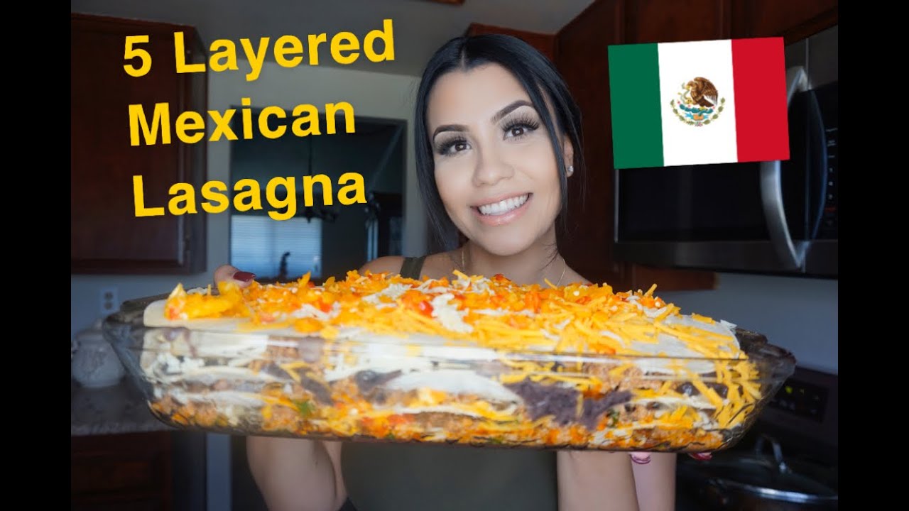 MEXICAN LASAGNA| INSPIRED BY RACHEL RAY| 30 MINUTE MEALS - YouTube